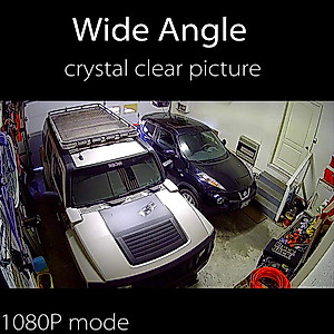 honic Clear Night Vision 2MP 90° Wide Angle (AHD TVI CVI 960H) Indoor Outdoor Dome CCTV Camera, 1080P Security IR Analog Camera, Waterproof Eyeball Cam for Surveillance