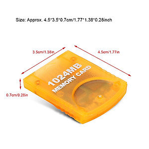 Memory Card, for WII Game Console 1024MB Large acity Memory Card, Game Accessories Built in Switch