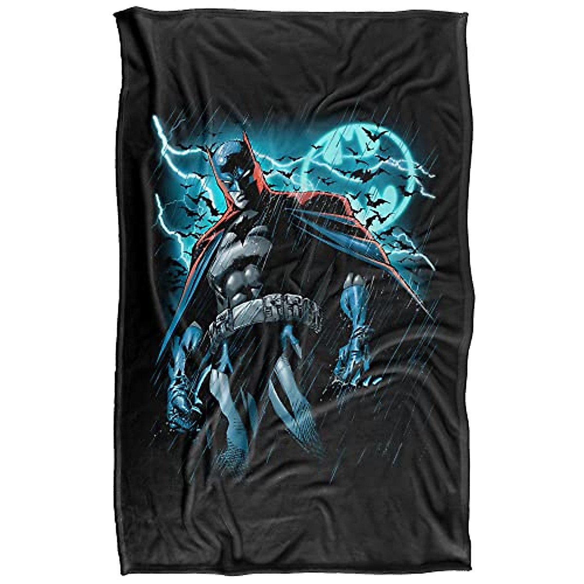Batman Stormy Knight Silky Touch Super Soft Throw Blanket 36" x 58",Stormy Knight