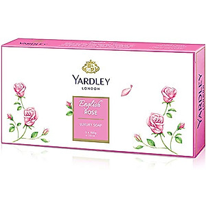 English Rose Soap 3 Bar Box 100gea bar by Yardley