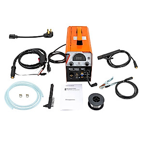 MIG Welder 160 Amp 110/220V Dual Voltage, Automatic Feed Wire MIG/Lift TIG/ARC 3 in 1 Multiprocess Welder Machine, Gas/Gasless Inverter Multi-Process Welding Machine
