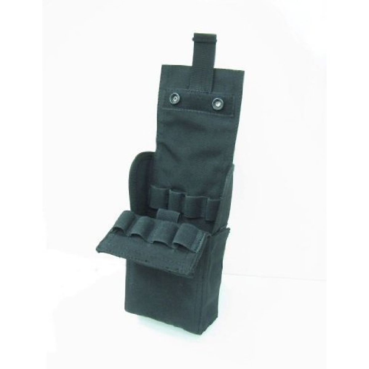 Ultimate Arms Gear Tactical Stealth Black Molle 25 Shot Shell Ammunition Ammo Reload Carrier Pouch For 12 Gauge Shotgun Rounds