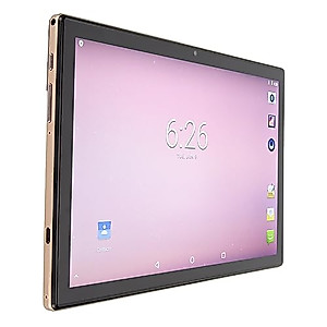 Haofy Tablet PC, 4G LTE 5G WiFi Office Tablet 10.1 Inch FHD 8GB RAM 256GB ROM with Keyboard for Travel (US Plug)