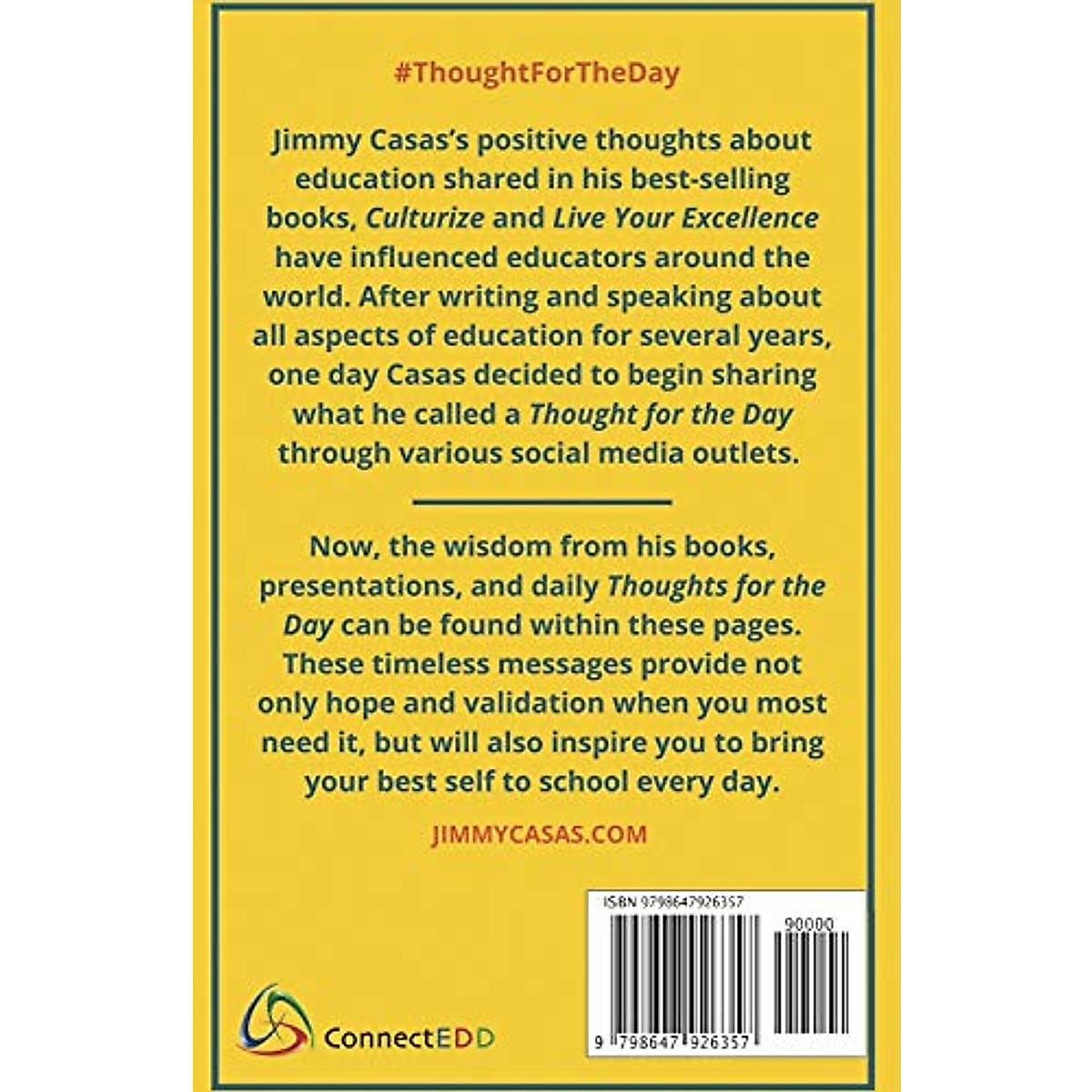 Daily Inspiration for Educators: Positive Thoughts for Every Day of the Year