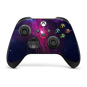 Geekria Xbox Series X Accessories Skin Stickers Cover, Compatible with Microsoft Xbox Series X Console with 2 Wireless for Whole Body Protective Vinyl Starry Skin Decal Cover