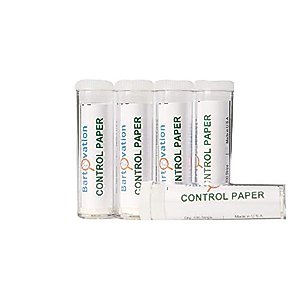 Control (No Chemical) Genetic Taste Test Paper Strips - for Use with PTC [5 Vials of 100 Strips - 500 Strips Total]
