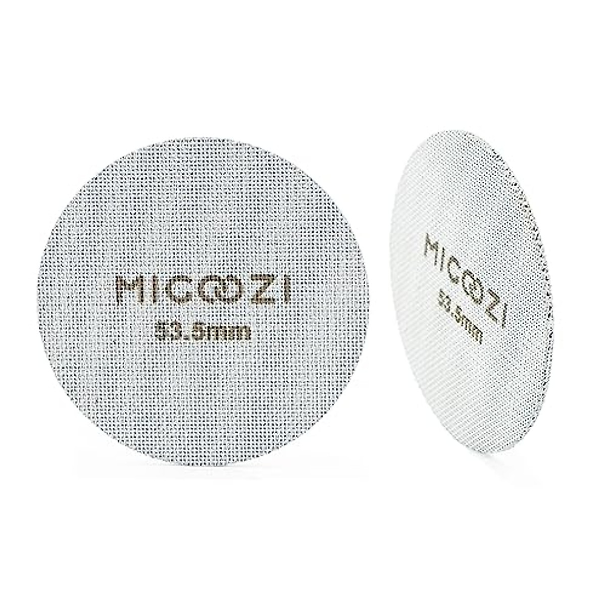 53.5mm Espresso Puck Screen, Reusable 1.7mm Thickness 100μm Stainless Steel Professional Barista Coffee Filter Mesh Plate for Espresso Portafilter Filter Basket (53.5mm)