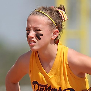 EyeBlack Anti-Glare Under Eye Black Sports Grease Stick for Pro Performance - Softball, Football, Baseball, Soccer, Cheer, Volleyball – Tailgate, Championship, Playoffs, Game Day - Black, 1 Stick