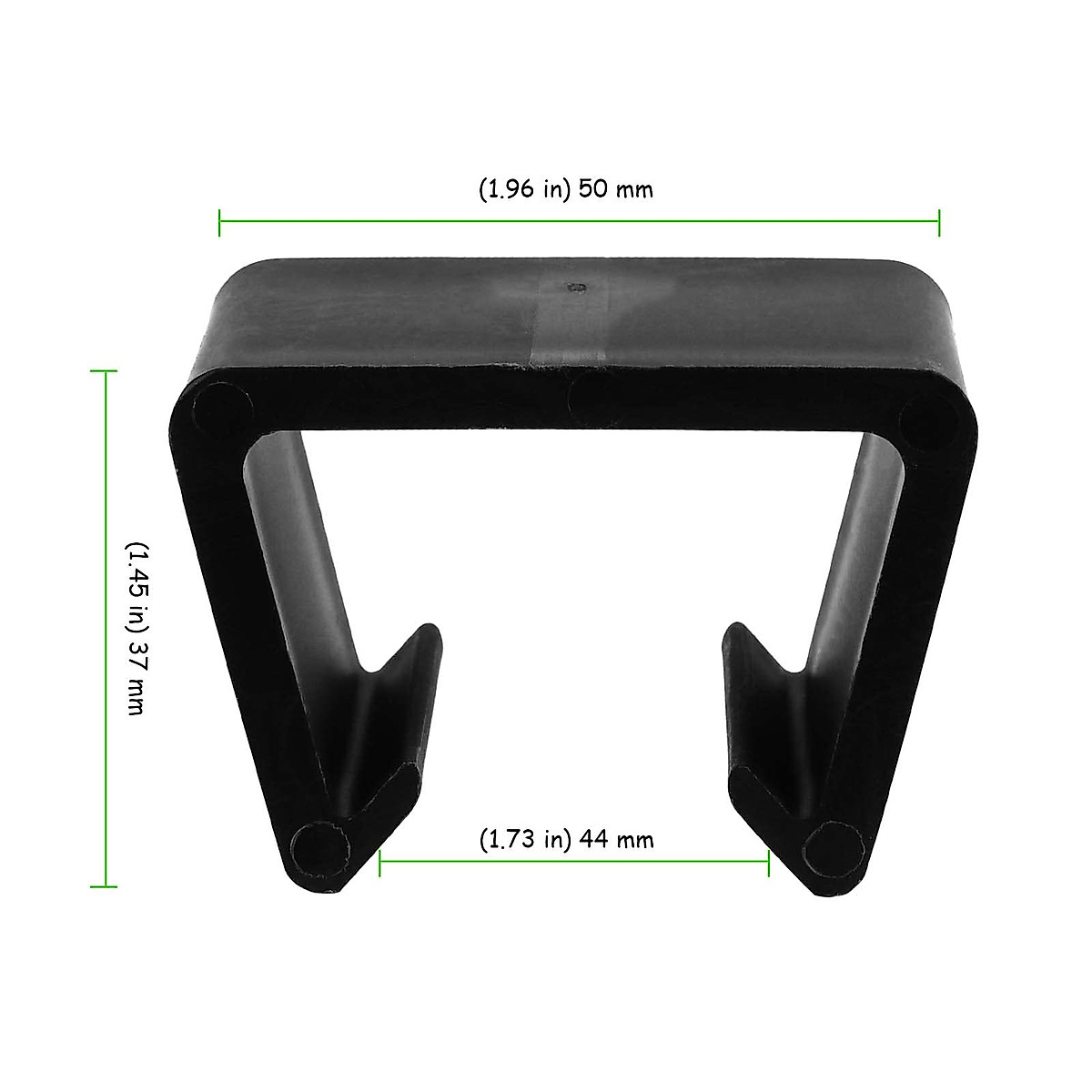 TAICHEUT 30 PCS Outdoor Furniture Clips, Patio Furniture Fasteners Outdoor Furniture Clips Wicker for Home, Patio and Outdoor Furniture, Black