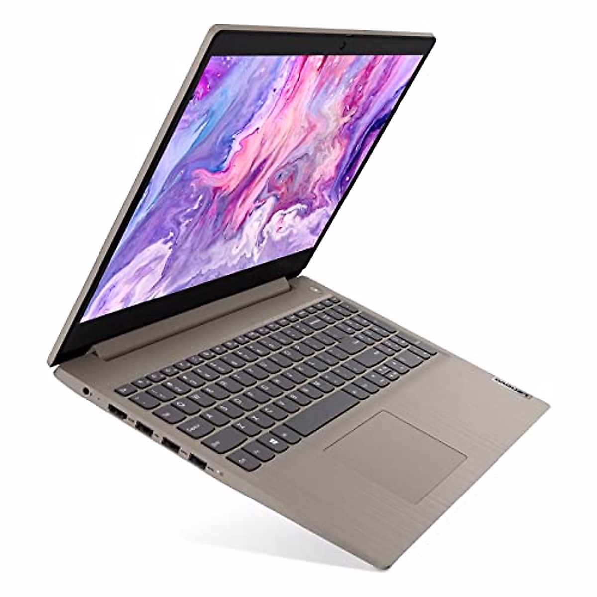 Lenovo IdeaPad 3 15.6” Full HD Laptop, Intel Core i3-1115G4, 4GB RAM, 128GB SSD, Webcam, Wi-Fi, Bluetooth, Windows 11 Home, Almond