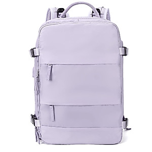 Laptop Backpack for Women, Travel Backpack with with Shoes Compartment & Wet Pocket, School Backpack fit 15.6 Inch Laptop