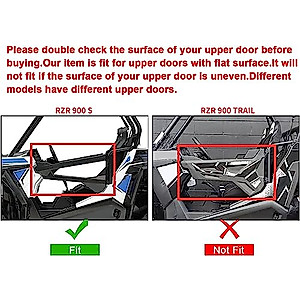ECOTRIC 2879509 Lower Door Panels Insert Kit Compatible with 2014-2023 Polaris RZR 900 1000 XP S Turbo 2 Door W/OEM Style Frame