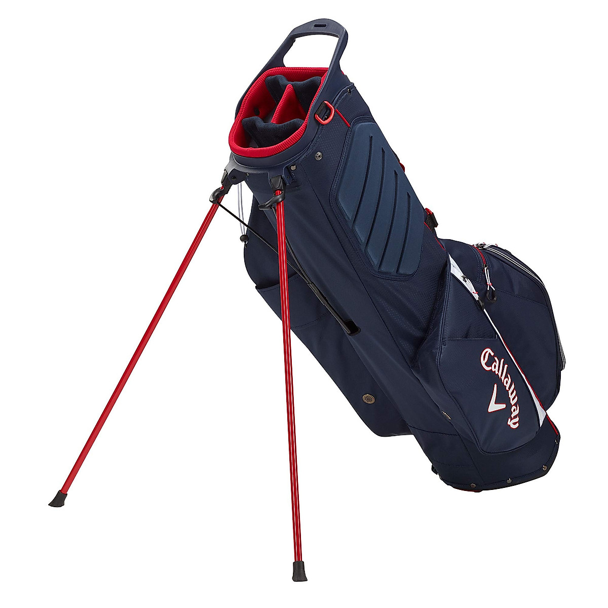 Callaway Golf Fairway C Stand Bag Navy White Flag , Navy/White/USA Flag