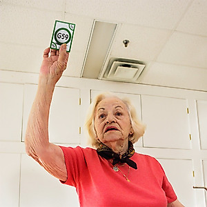 Royal Bingo Jumbo Calling Cards - Pack of 84 - High Visibility, 5.25" x 3.75" per Card-Replacement for Raffle and Balls