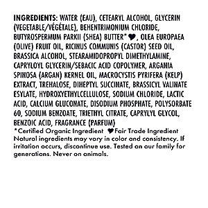 Shea Moisture Raw Shea Butter Conditioner, Deep Moisturizer with Sea Kelp & Argan Oil, Sulfate Free & Silicone Free, Curly Hair Products, Family Size, 16 Fl Oz