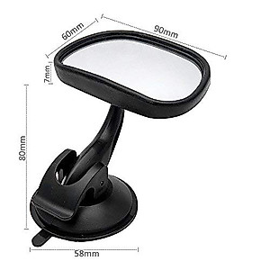 MASO Baby Car Mirror Forward View Safety Mirror Rear Facing Kids, Baby Seat & Child