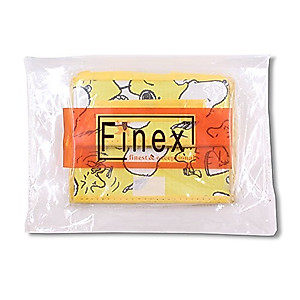 FINEX Yellow Snoopy Foldable Storage Organizer Box for Desk - with Removable Drawer