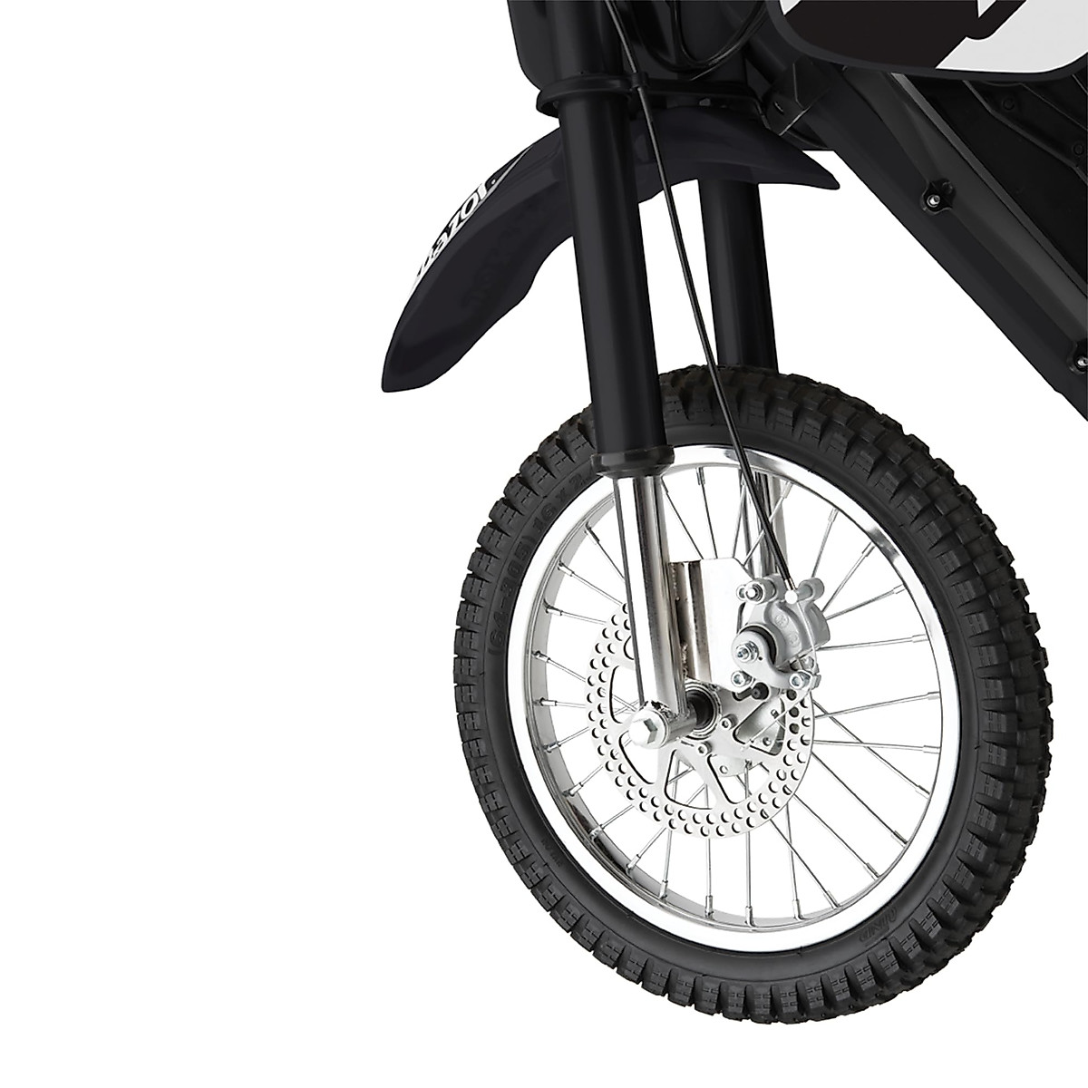Razor MX650 Dirt Rocket High-Torque Electric Motocross Dirt Bike with Speeds up to 17 MPH for Uphill and Off-Road Conditions, Black