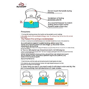 Teapot HExeh whistle kettle Amazon black chirping kettle wish coffee tea kettle 2.5LHigh-Quality Stainless Steel Whistling Kettle - Safe, Convenient, and Efficient Boiling Toolcoffee