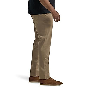 Lee Men's Big & Tall Extreme Motion Straight Taper Jean Cougar 52W x 30L