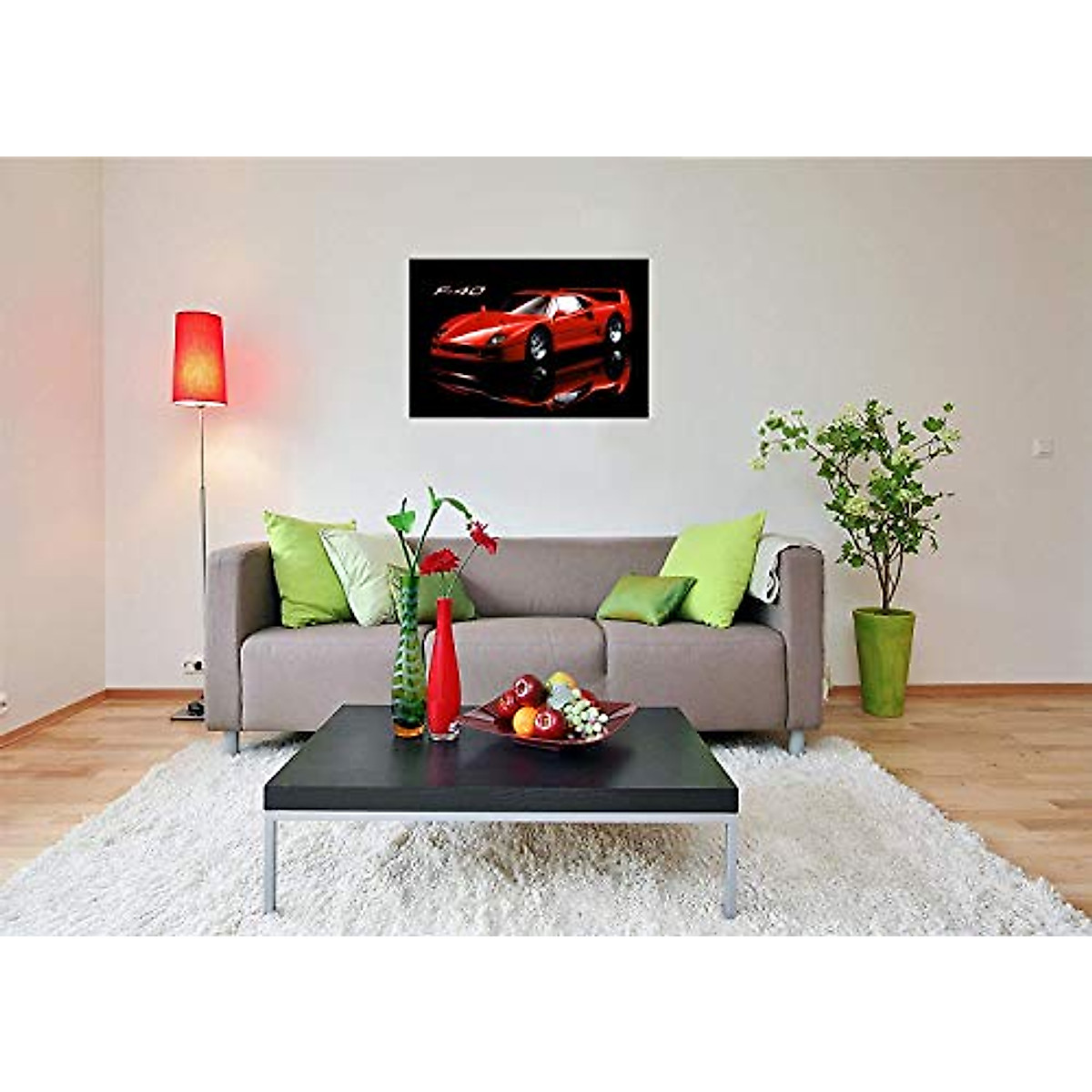 Ferrari F40 Poster Poster Print, 36x24