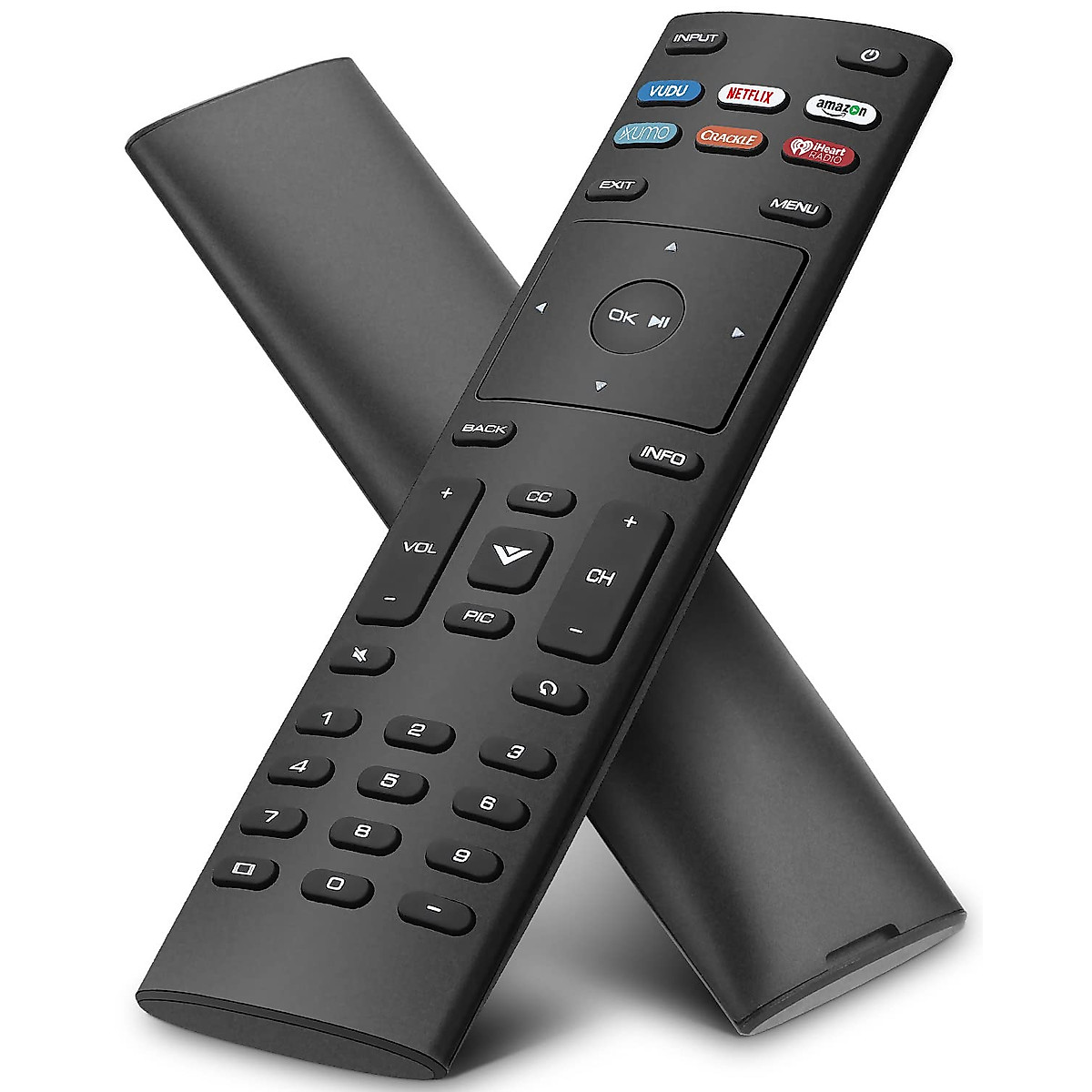 Remote for Vizio Smart TV Remote XRT-140 and Vizio Smart TV Quantum 4K UHD HDR OLED HDTV SmartCast, Vizio D M P V Series LED LCD 24 32 40 43 50 55 58 60 65 70 75 85 inch TV Watchfree