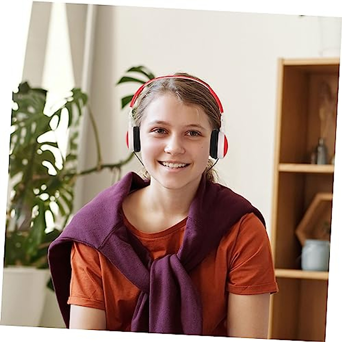 Mikikit Kids Headphones 2 pcs Headphones Computer Headset witeless Earbuds Headphones for Noise Cancelling Headphones Headphones Foldable Stereo Music Headset Noise Cancelling Earbuds