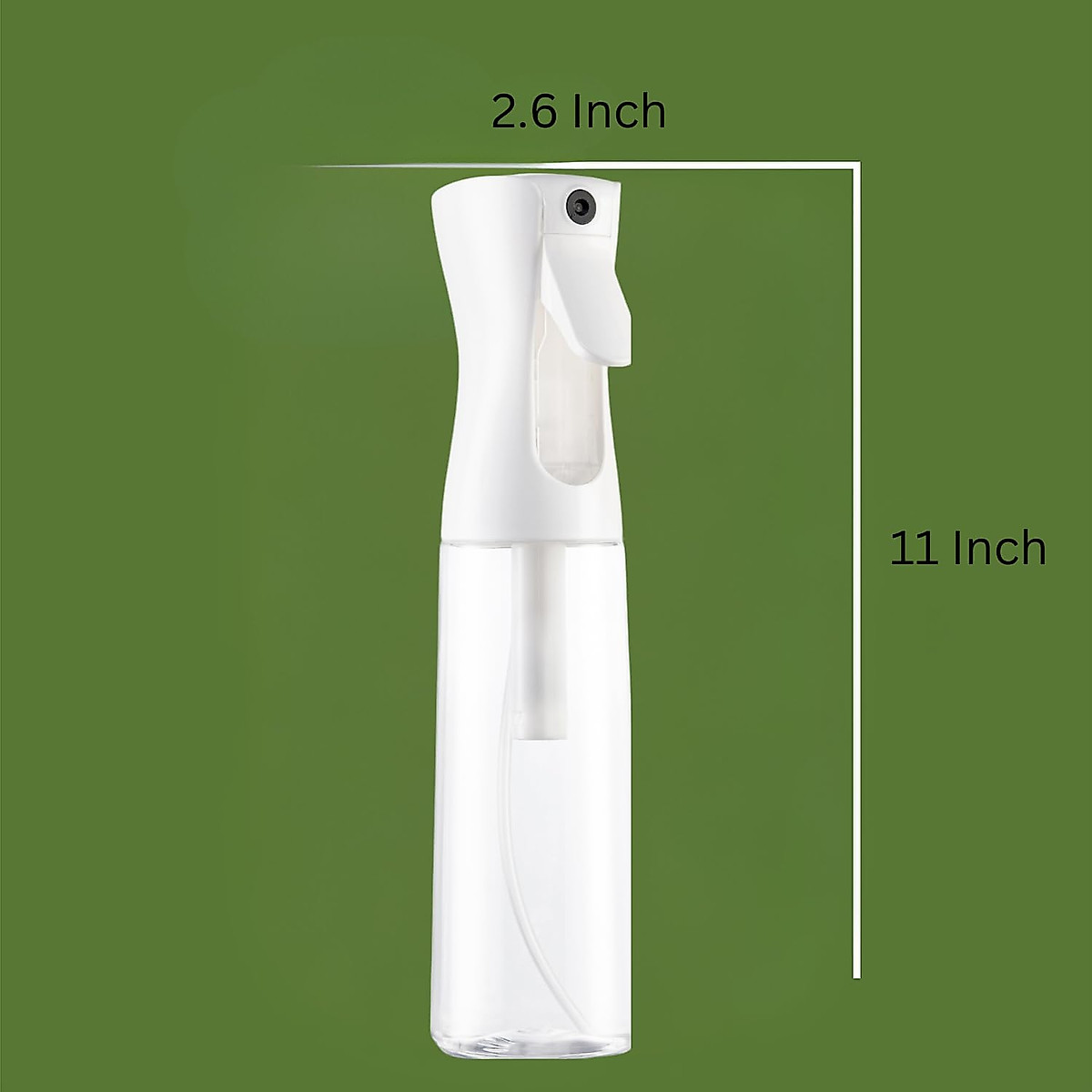 BeautifyBeauties Hair Spray Bottle – Ultra Fine Continuous Water Mister for Hairstyling, Cleaning, Plants, Misting & Skin Care (10 Ounce)