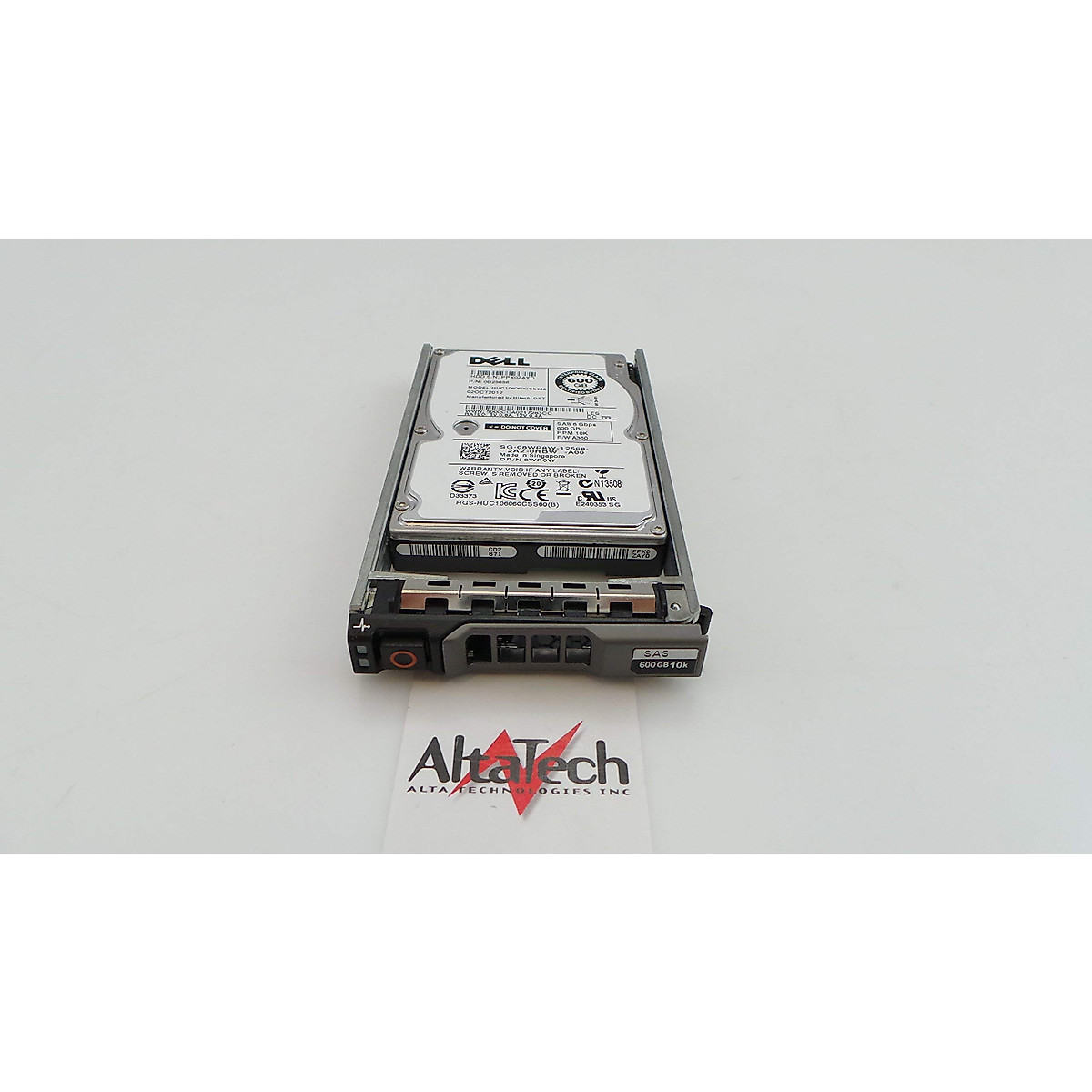 Dell Compatible - 600GB 10K RPM SAS 2.5" HD - Mfg # 8WP8W (Comes with Drive and Tray) (Renewed)