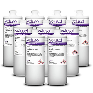 Fireplace Fuel, Ventless, Bio-Ethanol, Clean Burning/Eco-Friendly (1000mL /32 oz.) - (Pack of 9)