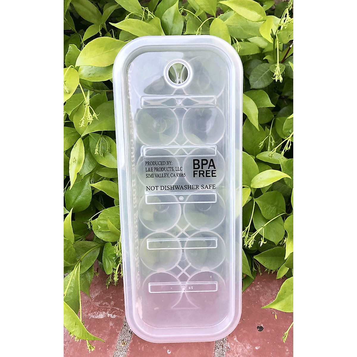 Plastic Egg Storage Containers with Lids and Custom Messages designed to make you smile! Great Gift! (Farm Fresh Butt Nuggets)