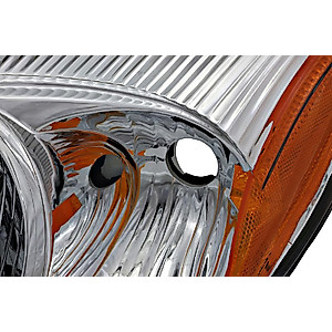 For Ford Taurus Headlight 2000 2001 2002 2003 2004 2005 2006 2007 Driver and Passenger Side Headlamp Replacement