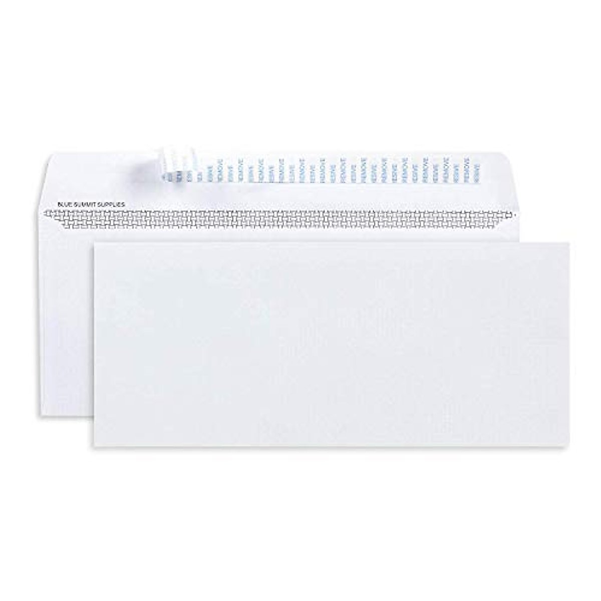 500 No. 10 Self Seal Security Envelopes - 10 Envelopes Self Seal Designed for Secure Mailing - Security Tinted with Printer Friendly Design - Number 10 Size 4 1/8 x 9 ½ Inch - Pack of 500