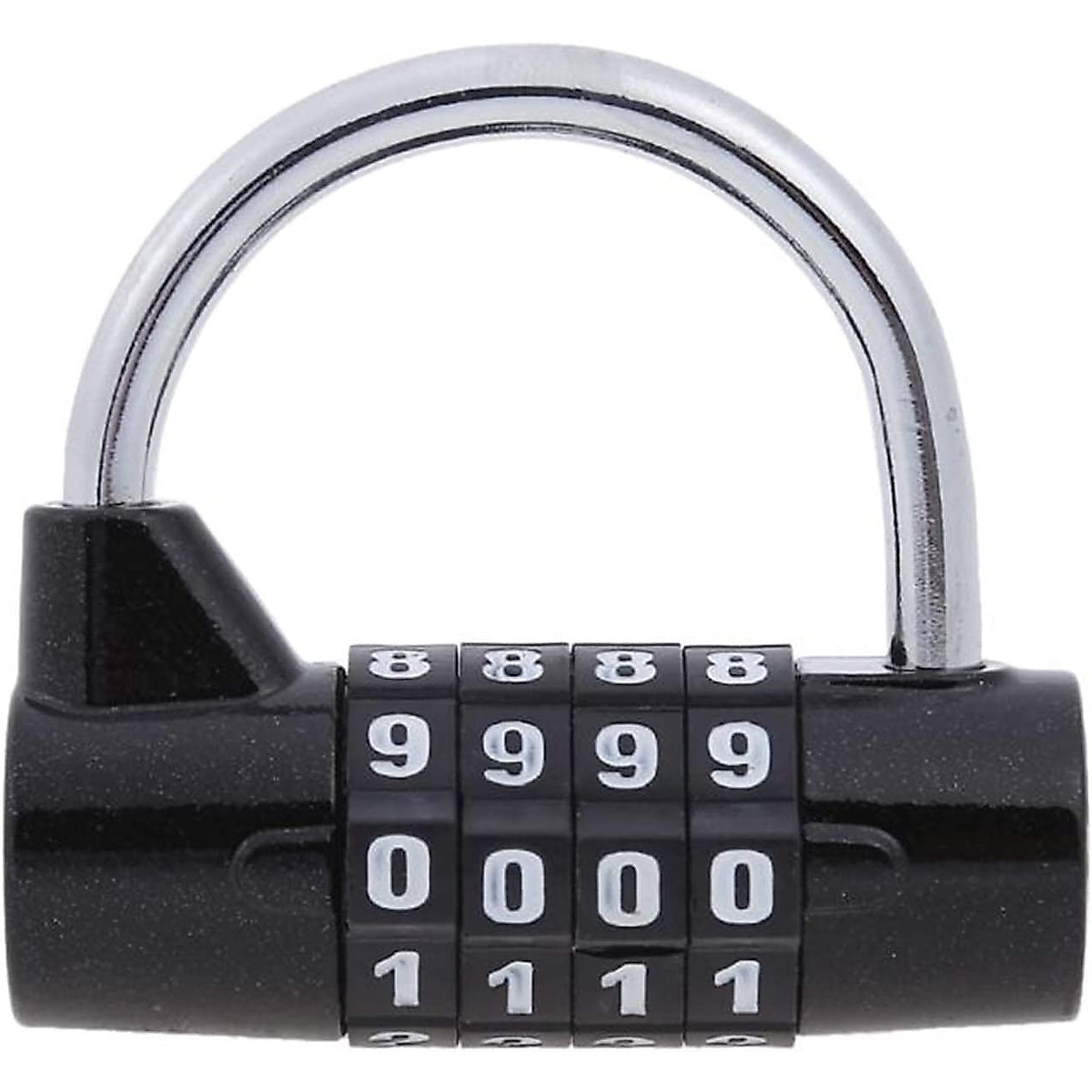 Bicycle Locks Heavy Duty Anti Theft Bike Lock Bike Lock 1500mm Fold Backpack Motorcycle Helmet 4 Digit Password Combination Anti-Theft Gym Cycling MTB Bicycle Cable Lock