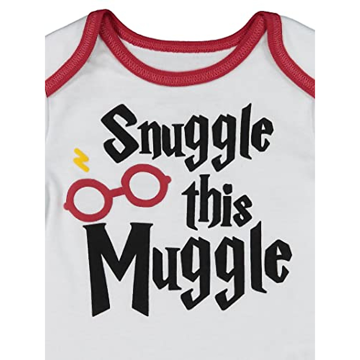 Harry Potter Infant Baby Boys 3 Pack Short Sleeve Bodysuits Multicolored 24 Months