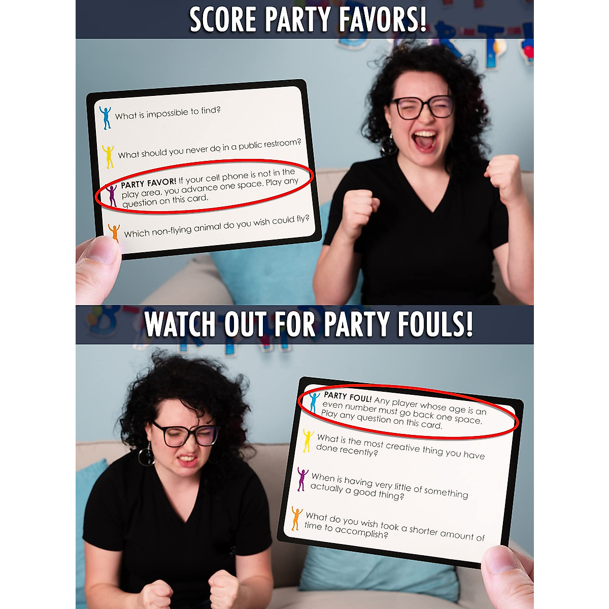 All Things Equal, Inc. Loaded Questions Party - An Epic Party Game of Fun Questions, Personal Answers and Instant Laughter, 4 to 8 Players