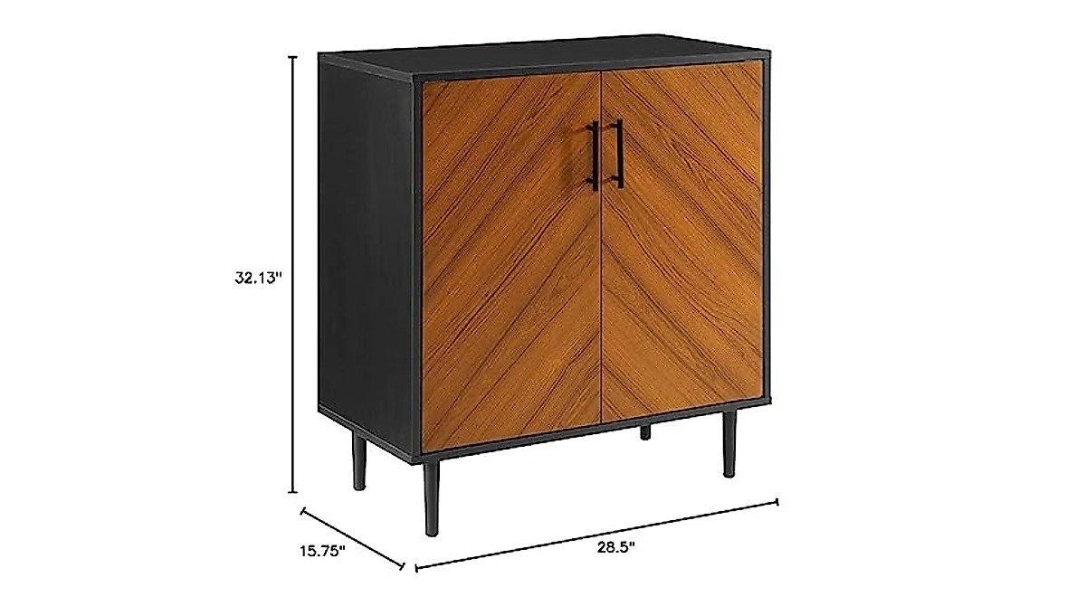 Walker Edison 2 Door Accent Cabinet - Modern Style