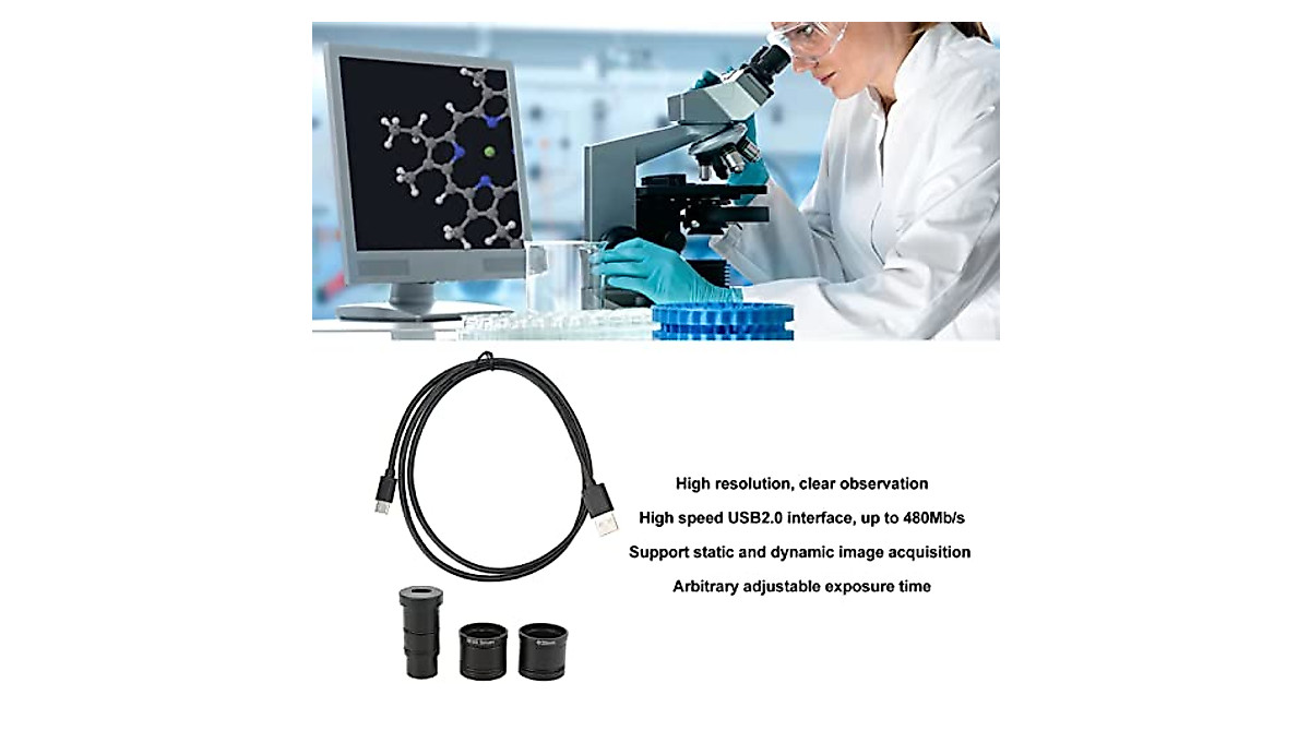 High-Resolution USB Microscope Camera for Clear Images