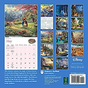 Disney Dreams Collection by Thomas Kinkade Studios: 2021 Wall Calendar