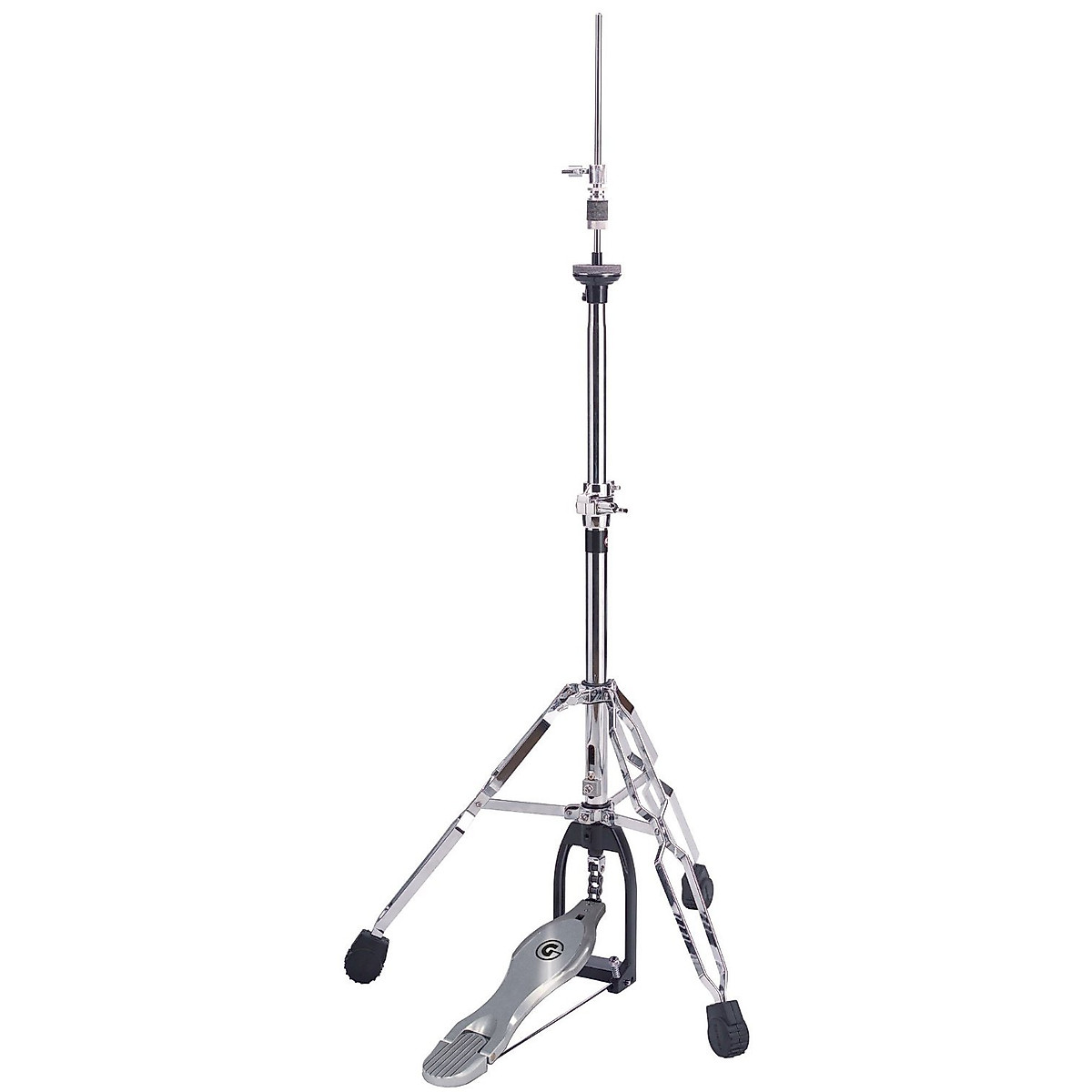 Gibraltar Medium Weight Double Braced Hi-Hat Stand Percussion Chrome Set Hardware, for Snare Drum Practice Pad (5707)