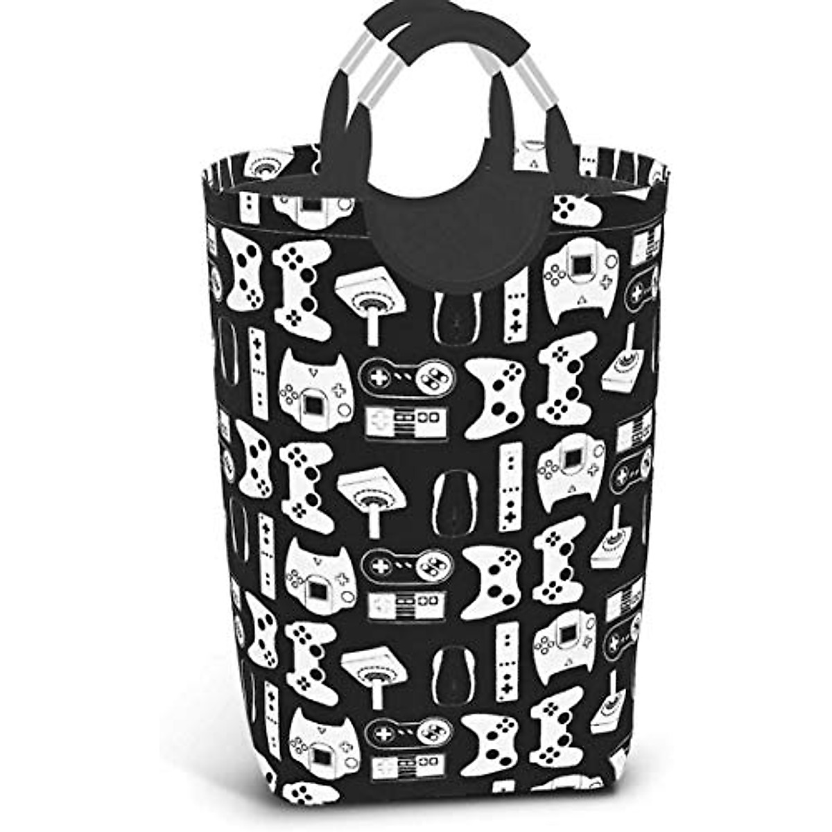 Game Weapon Funny Gamer Laundry Basket Laundry Hamper Large Capacity Portable Dirty Clothes Storage Bags Household Toy Organizer