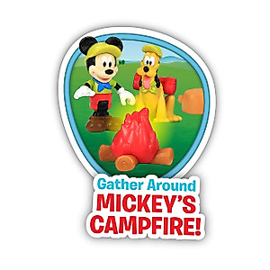Disney Junior Mickey Mouse Outdoor and Explore Camper, Lights and Sounds Playset