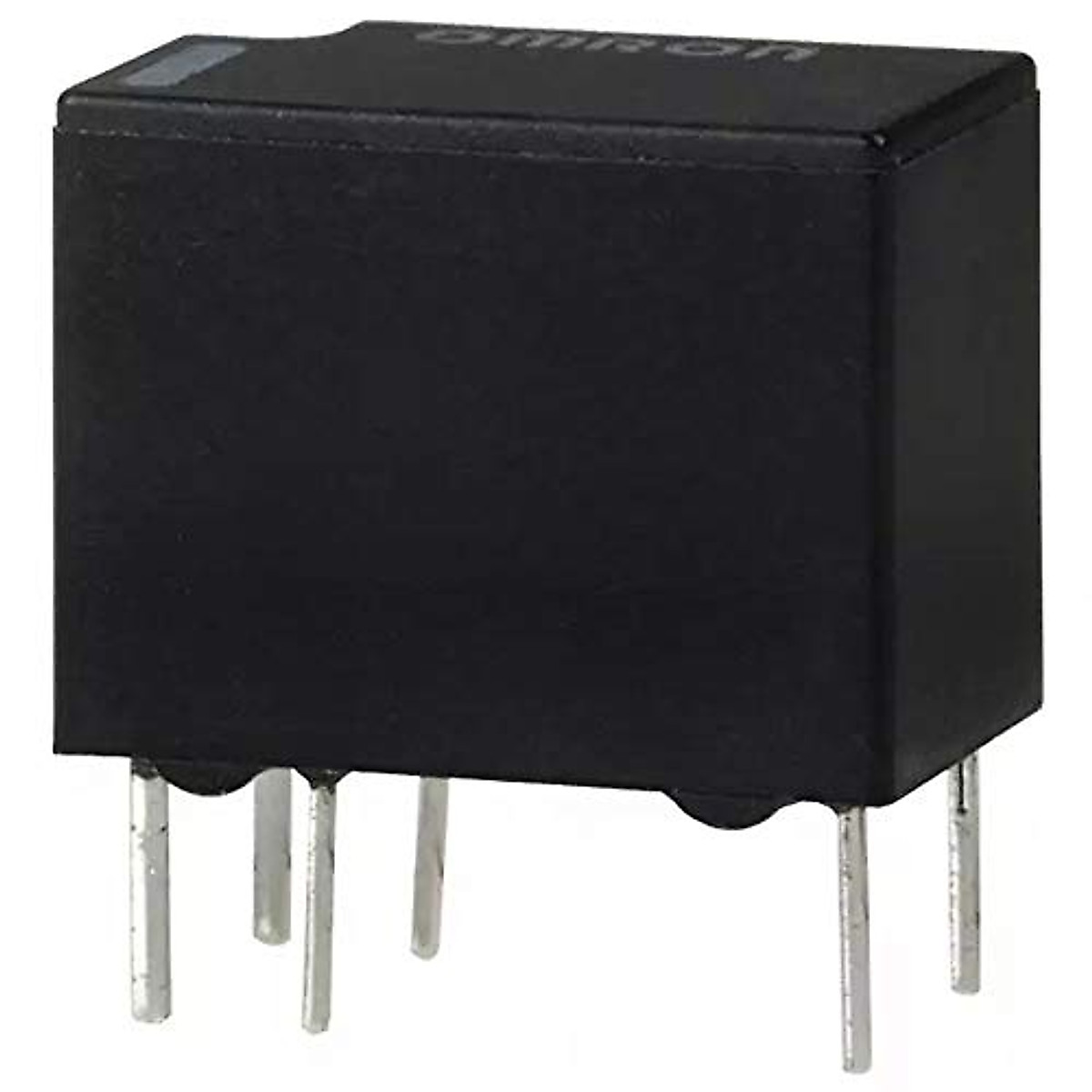 Omron G5V-1-DC5 Electromechanical Relay, Single Pole Double Throw, 1A, 5V, 167 Ohm Through Hole, 0.4" H x 0.5" L x 0.3" W (Pack of 2)