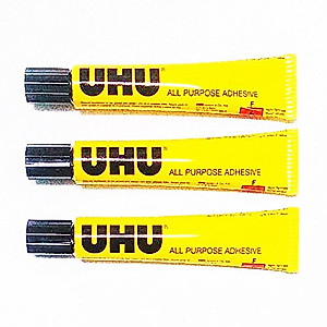 UHU Glue DIY All Purpose Adhesive 20 ml 3 Tubes