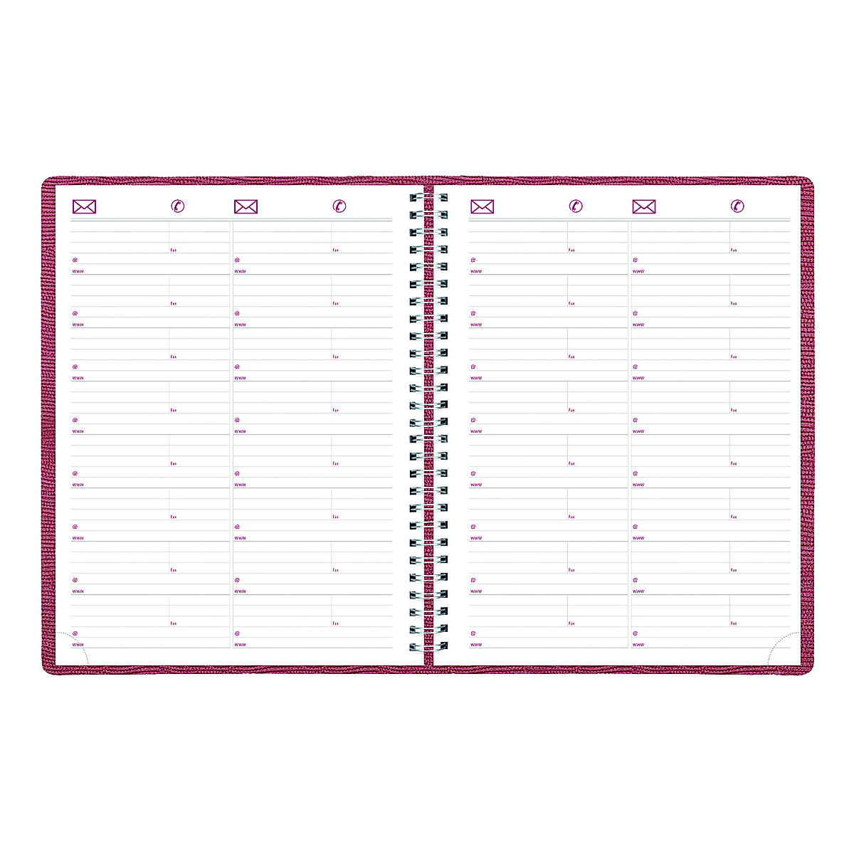 Brownline 2023 Essential Weekly Planner, Appointment Book, 12 Months, January to December, Twin-Wire Binding, 11" x 8.5", Red (CB950.RED-23)