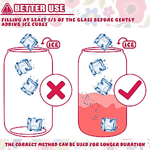 Yetene 2 Pcs Mother's Day Gifts 16 oz Coffee Glass Cup and Mom Keychain for Mama Coffee Mug with Straw and Lid Mom Birthday Gifts from Daughter Son