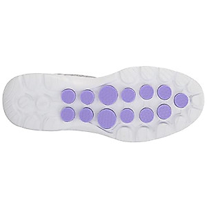 Skechers Women's GO Walk 6-Inner Joy Sneaker, White/Multi, 10