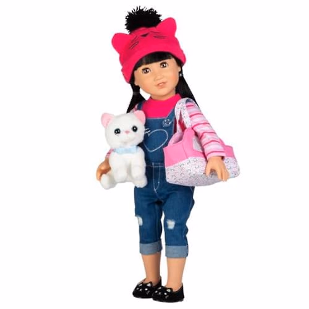 Adora Amazon Exclusive Amazing Pets - Soft and Cuddly Plush Pet for Amazing Girls Collection, Doll Accessory Set, Birthday Gift For Ages 6+ - Luna the White Kitty