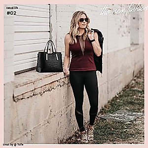 TcIFE Purses and Handbags for Womens Satchel Shoulder Tote Bags Wallets