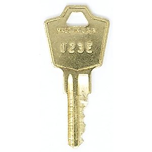 HON 123E File Cabinet Replacement Keys: 2 Keys
